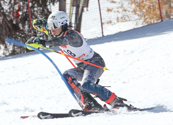 Ex-Marquette Senior High School skiers Aaron Grzelak, Ainsley Kirk lead ...